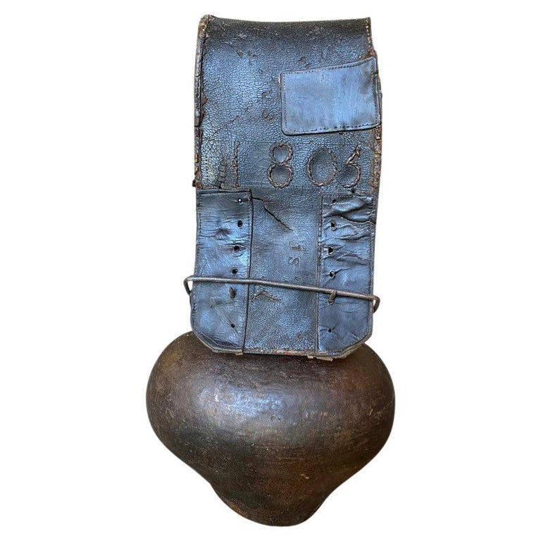 French Extra Large Cow Bell For Sale at 1stDibs