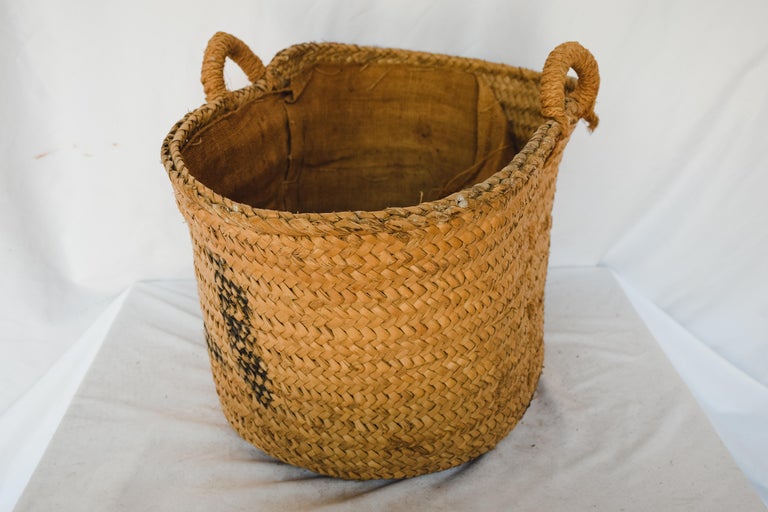 French Farm Basket For Sale at 1stDibs