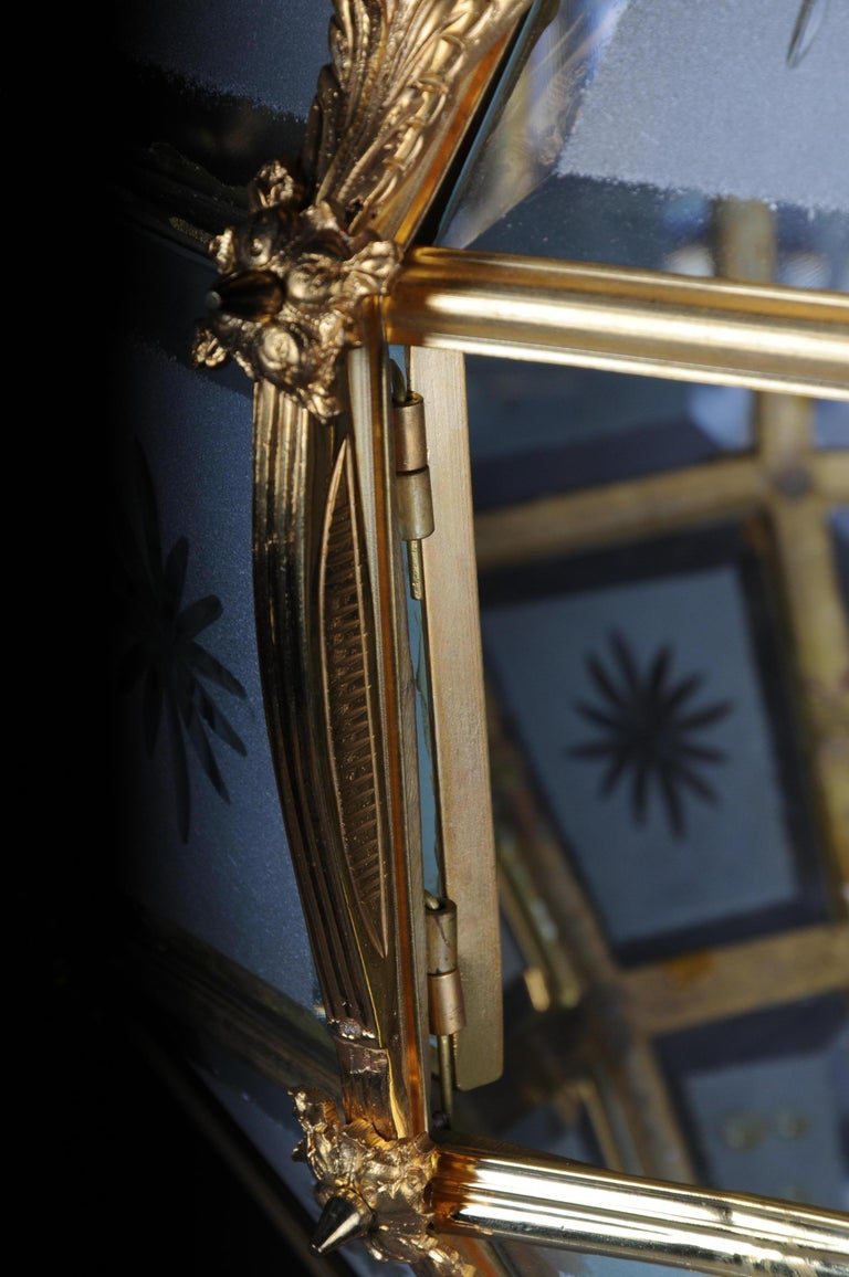 French Fire Gilt Bronze Lantern/Chandelier Versailles Shape For Sale at ...