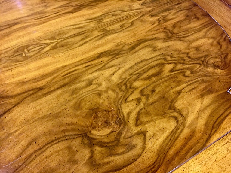 French Fruit Wood Extendable Fruitwood Dining Room Table at 1stDibs