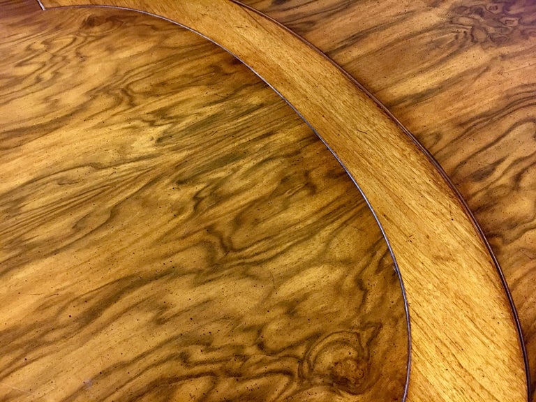 French Fruit Wood Extendable Fruitwood Dining Room Table at 1stDibs