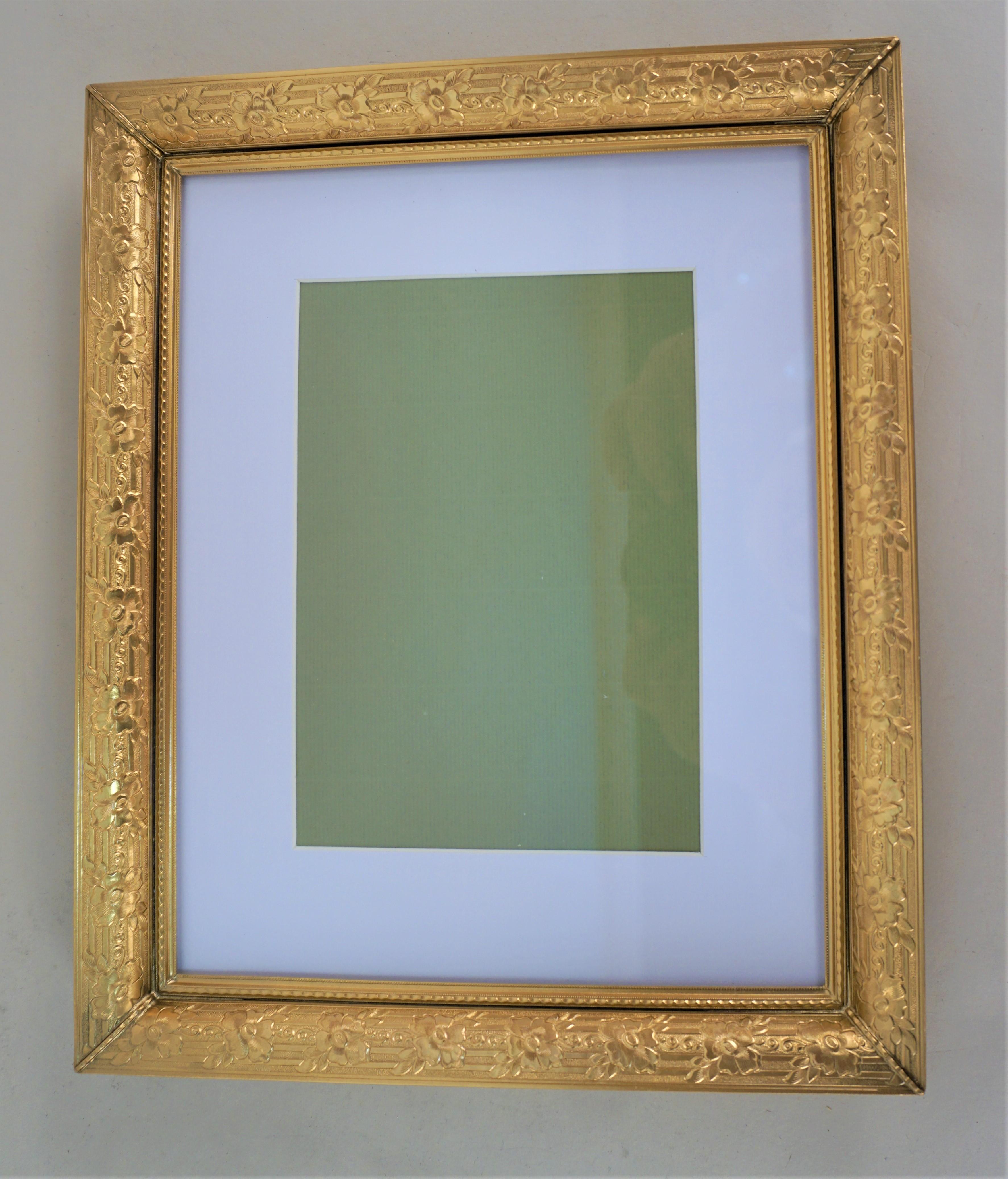 French Gilded Bronze Picture Frame For Sale at 1stDibs
