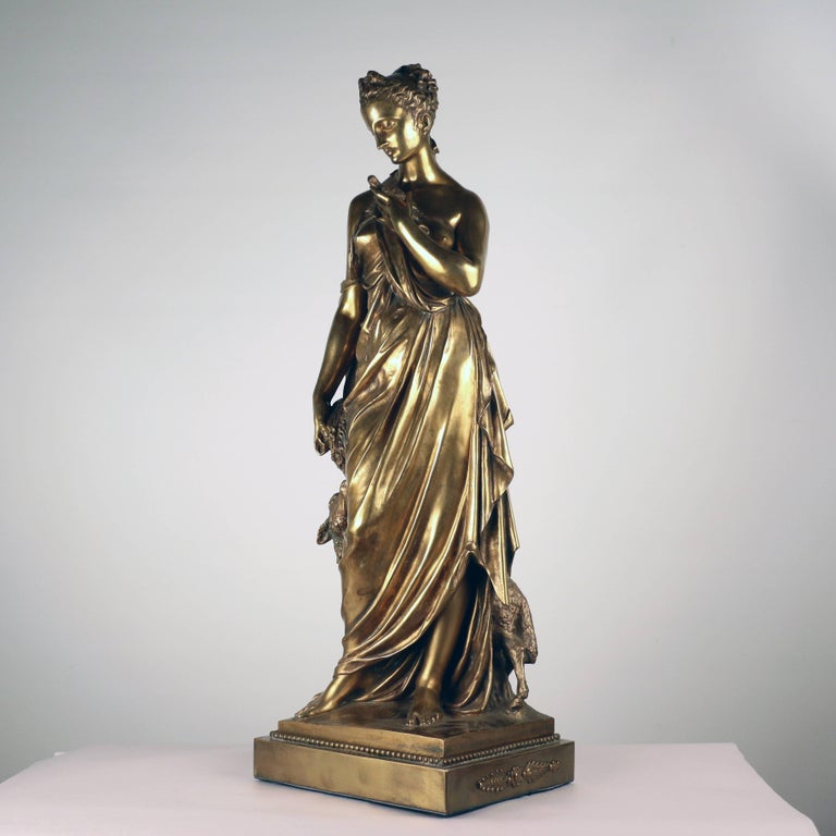 French Gilt Bronze Group Ceres at 1stDibs