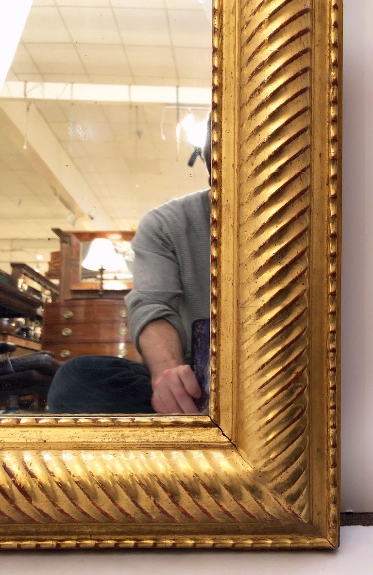 French Gilt Rectangular Wall Mirror (H 39 x W 30 3/4) For Sale at 1stDibs | french rectangle ...