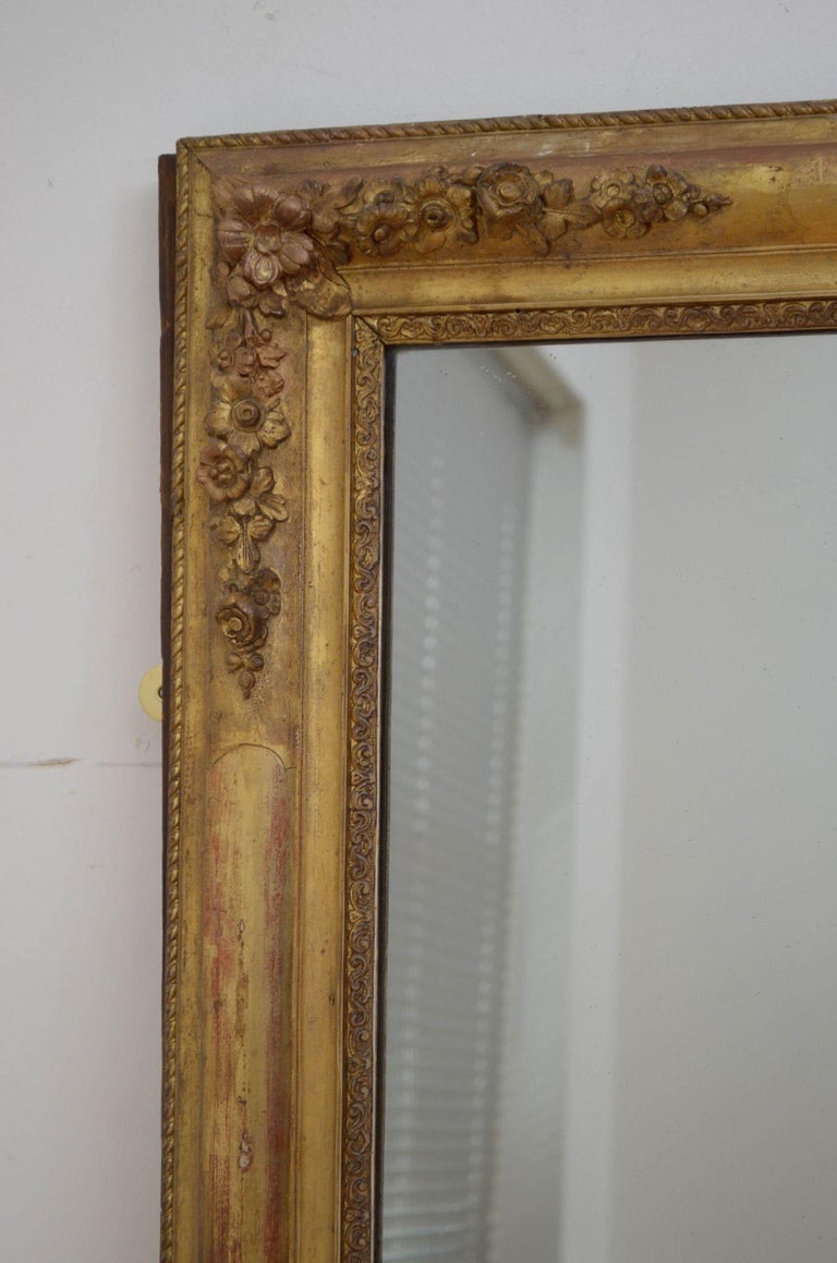 French Giltwood Mirror For Sale at 1stDibs
