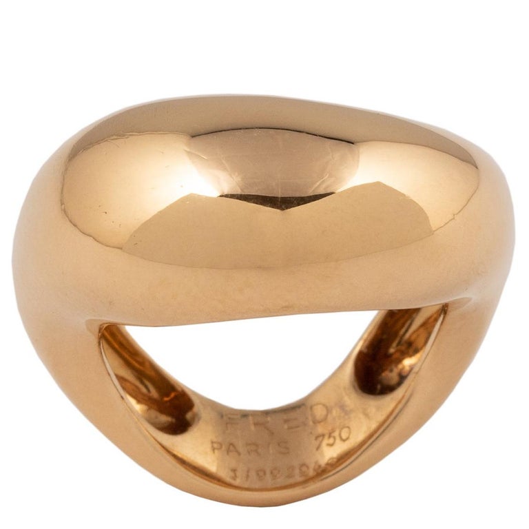 French 18k Gold Ring by Fred, Paris at 1stDibs | fred of paris ring