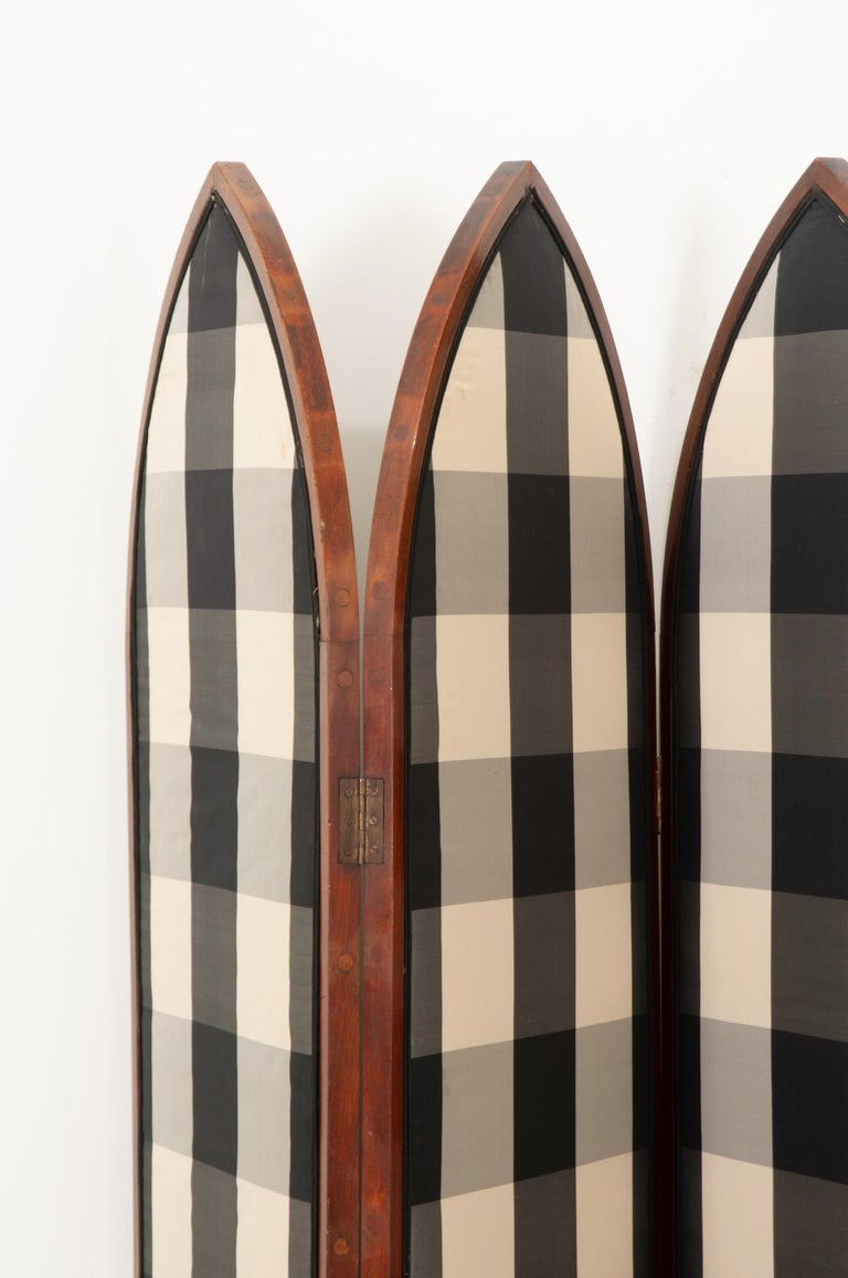 French Gothic Style Folding Screen For Sale at 1stDibs