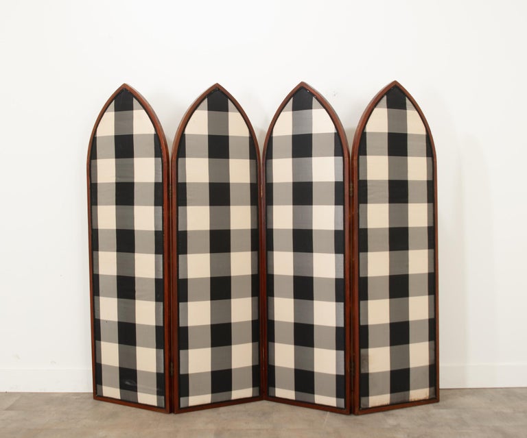 French Gothic Style Folding Screen For Sale at 1stDibs