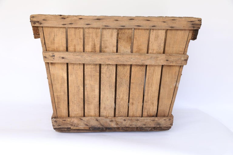 French Grape Crate on Casters at 1stDibs