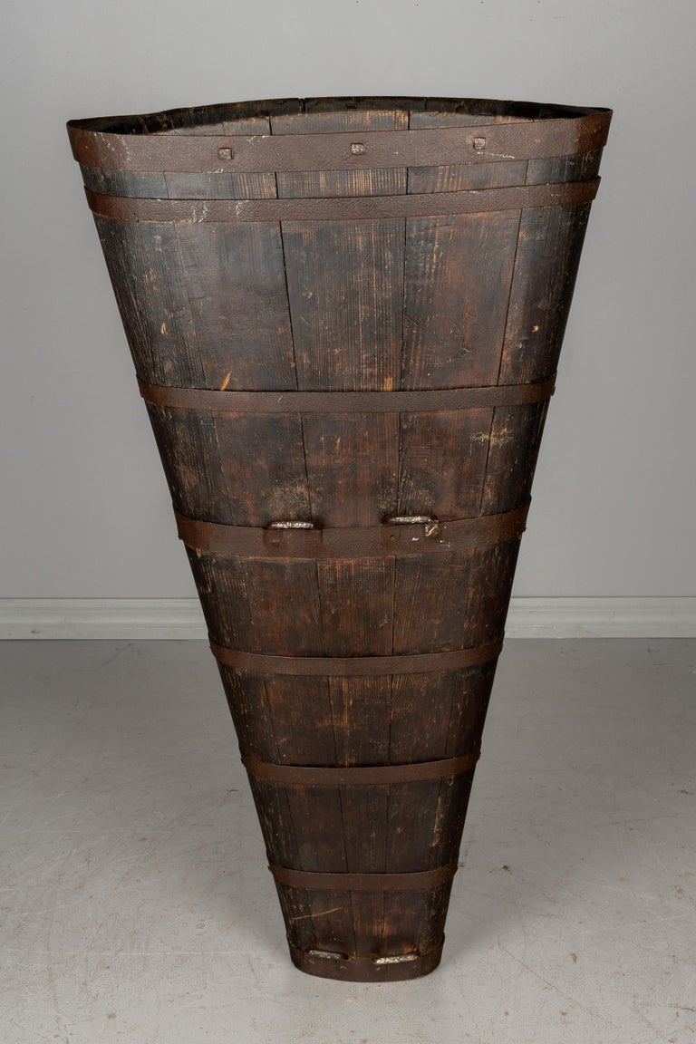French Grape Harvesting Barrel at 1stDibs