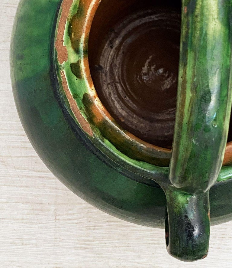French Green Glaze Pot For Sale at 1stDibs | green glazed french ...