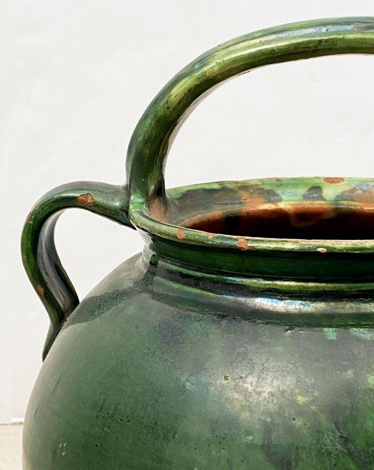 French Green Glaze Pot For Sale at 1stDibs | green glazed french ...
