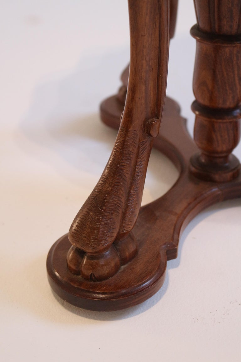 French Harpist Stool, Napoleon III at 1stDibs