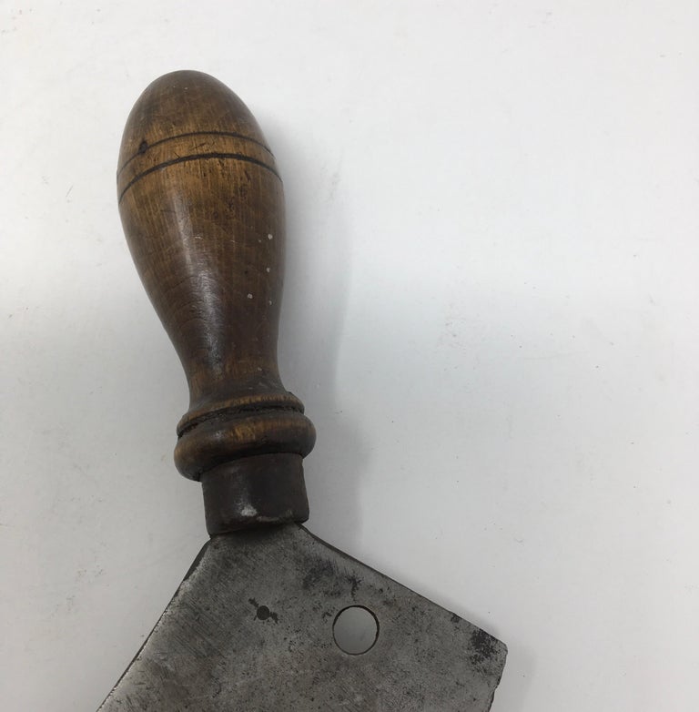 French Herb Chopper, Mezzaluna Round Knife For Sale at 1stDibs