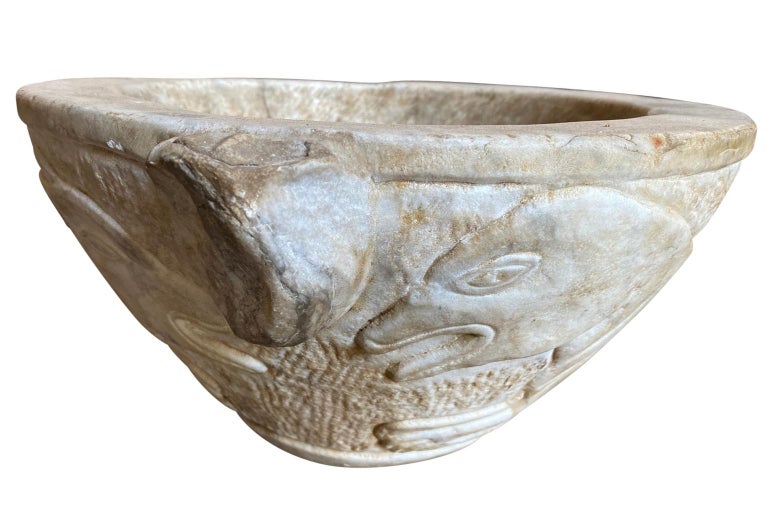 French High Gothic Stone Mortar at 1stDibs