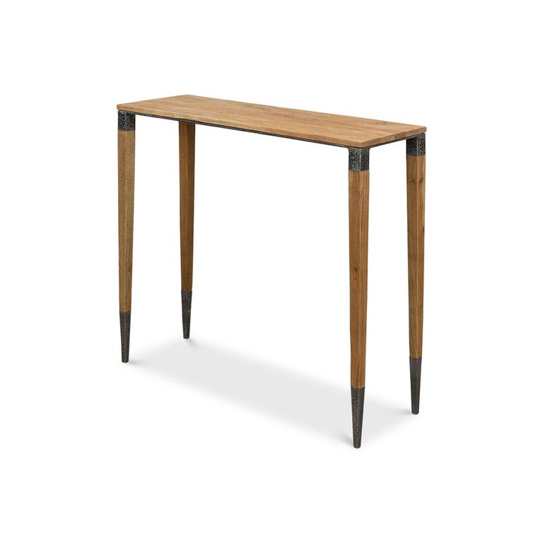 French Industrial Console Table For Sale at 1stDibs
