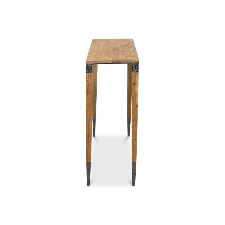 French Industrial Console Table For Sale at 1stDibs