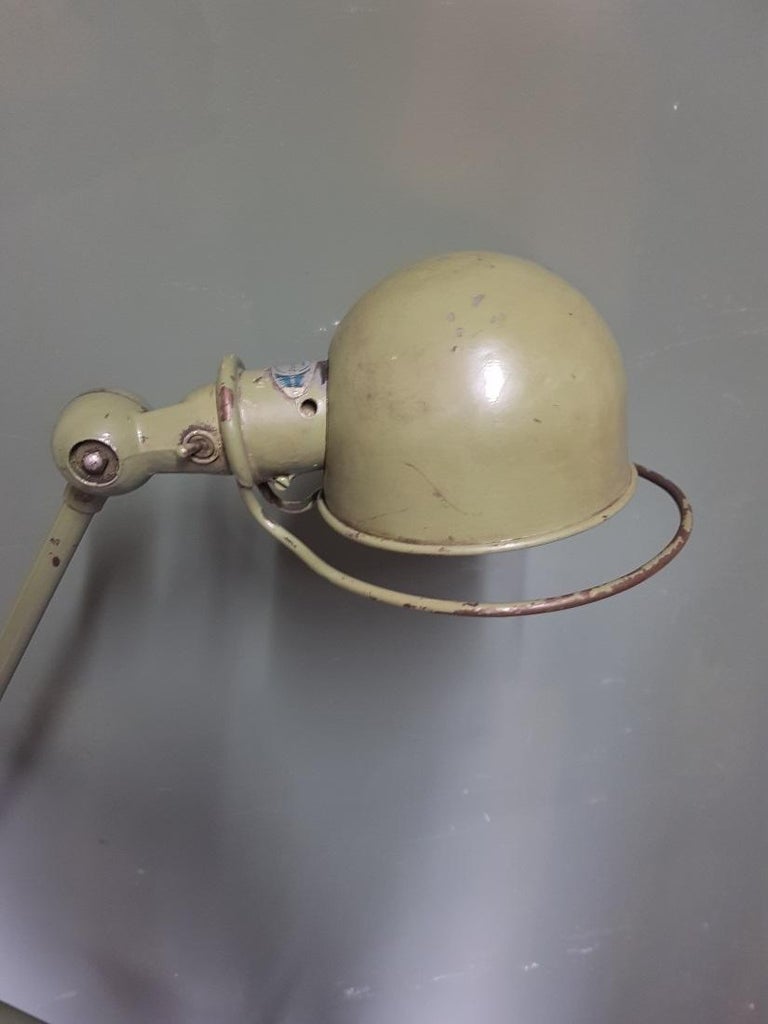 French Industrial Workbench Floor Lamp Made by Jielde at 1stdibs