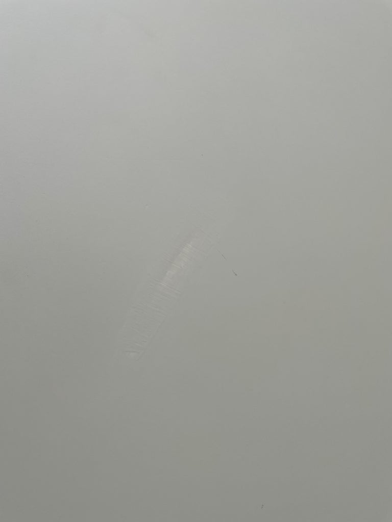 French Jansen Style Oval Dining Table in Light Gray Lacquer For Sale at ...