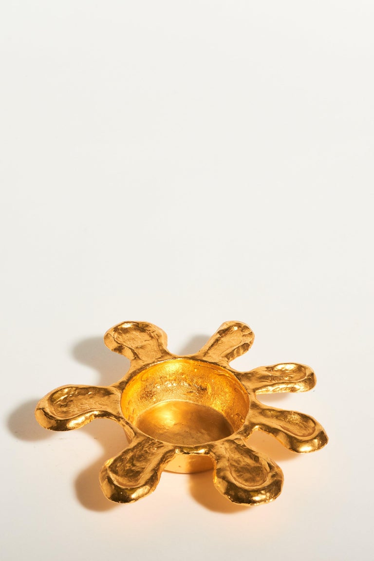 French Jewelry Designer Brass Flower Catchall at 1stDibs | designer ...