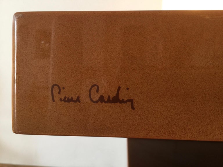 French Lacquer Desk by Pierre Cardin For Sale at 1stDibs