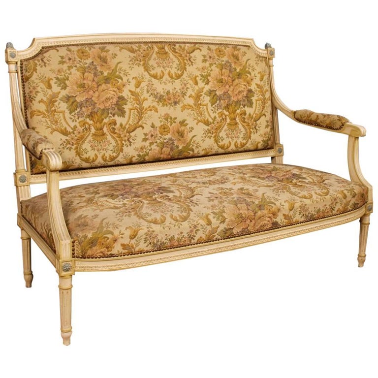 French Lacquered and Sofa in Louis XVI Style from 20th Century For Sale ...