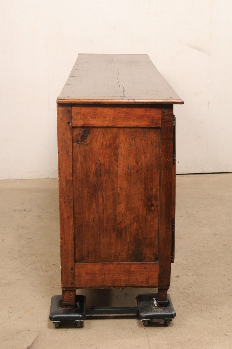French Late 18th C. Walnut Sideboard W/Fluted Accents at 1stDibs