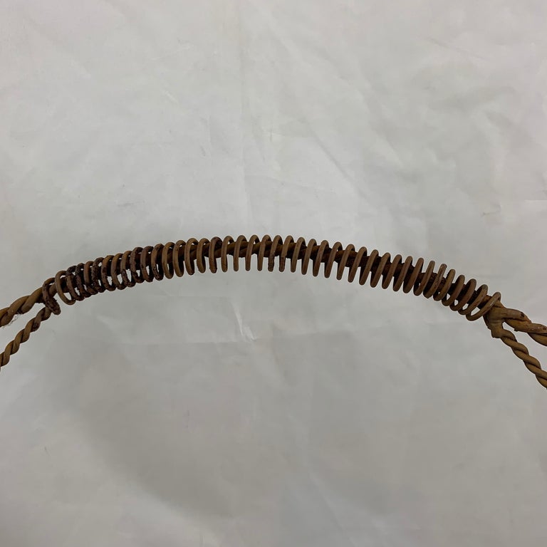 French Late 19th Century Iron Half Round Flat Back Garden Jardinière ...