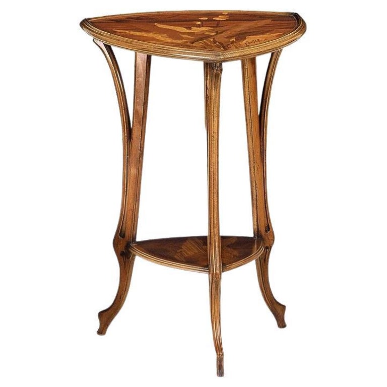 French Liberty Side Table by Emile Gallè For Sale at 1stDibs