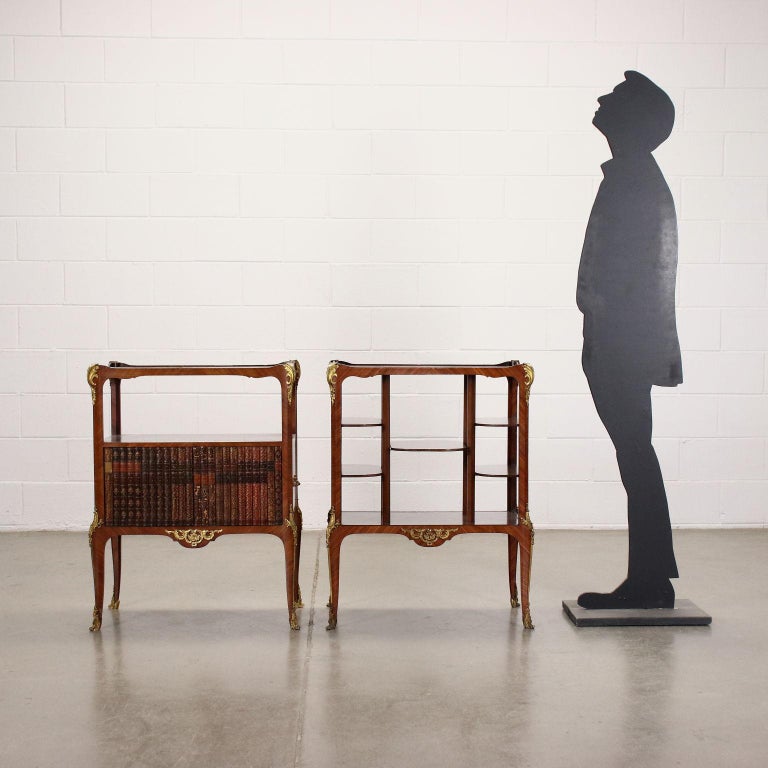 French Library and Etagere Napoleon III For Sale at 1stDibs