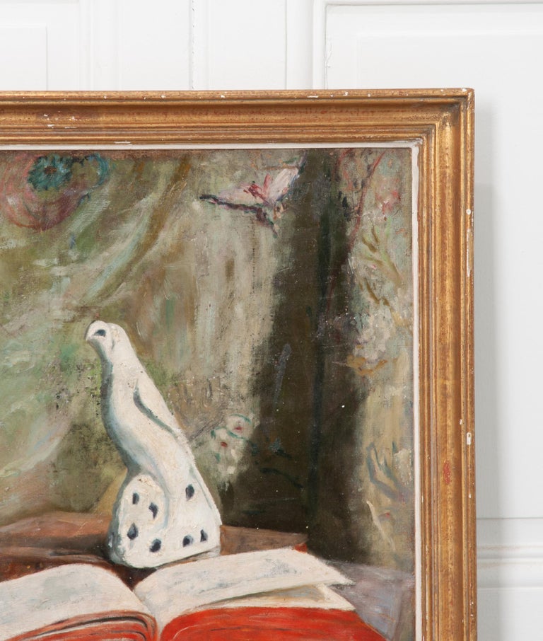 French Library Still Life at 1stDibs