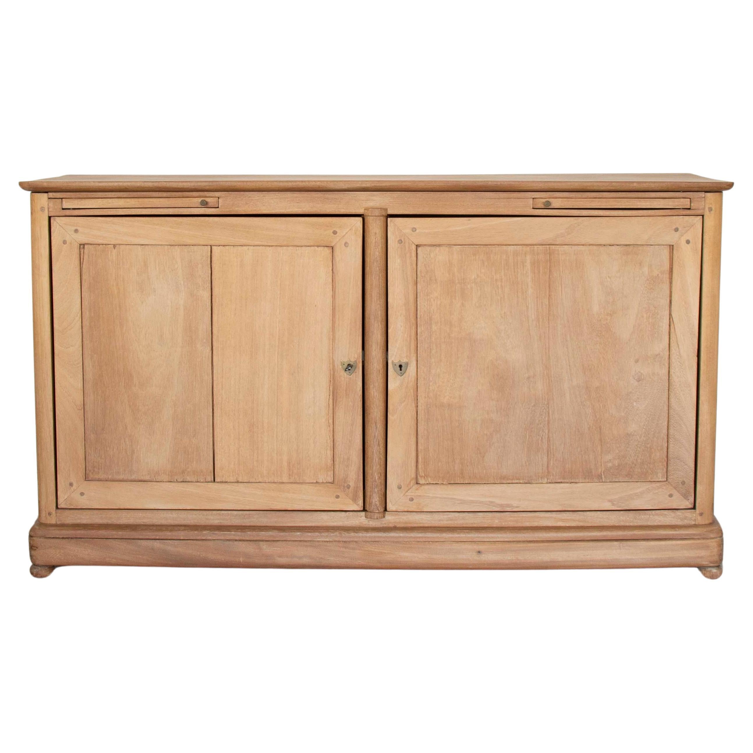 French Light Oak Sideboard For Sale at 1stDibs