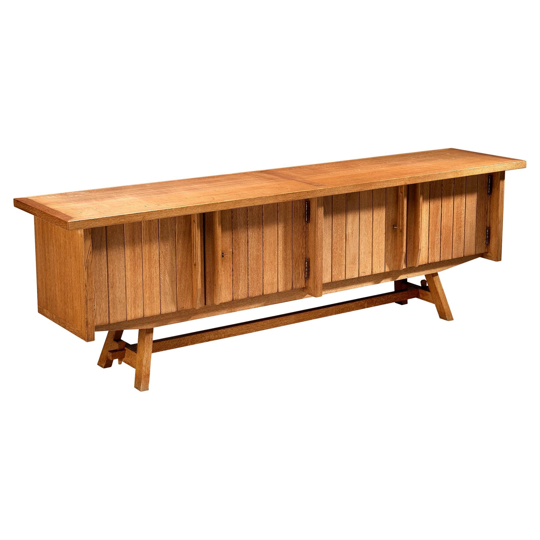 Versatile French Sideboard in Oak For Sale at 1stDibs