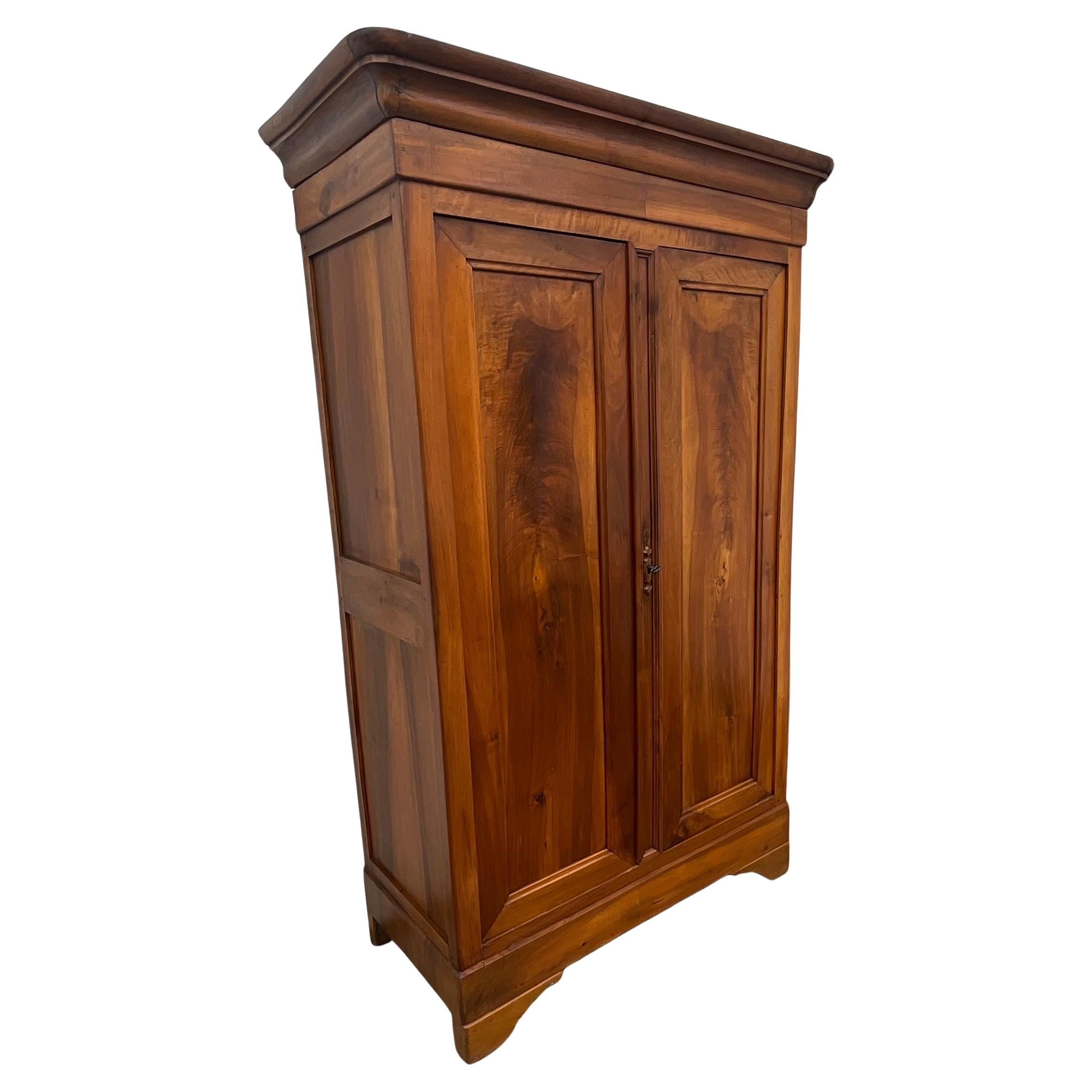 French Louis Philippe cabinet In Solid Walnut, Mid 19th Century For ...