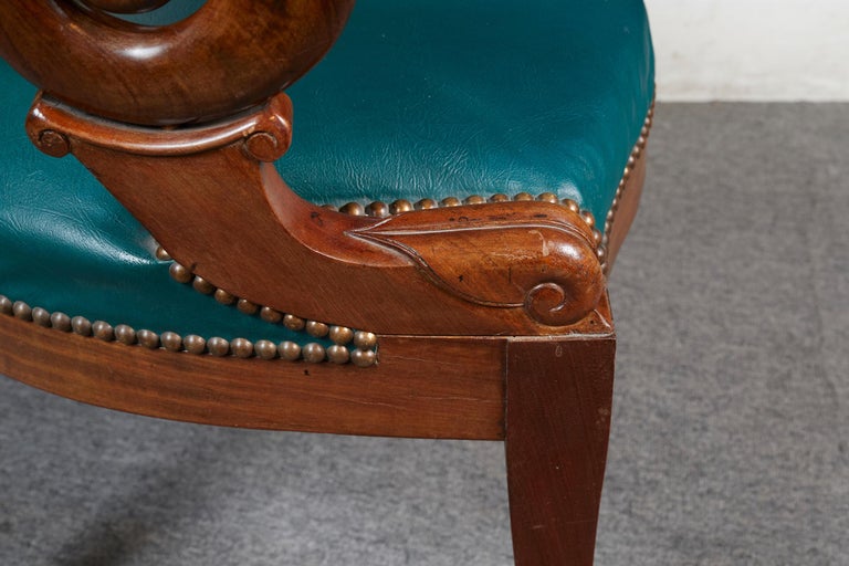 French Louis Philippe Period Walnut Desk Chair or Desk Chair at 1stDibs ...