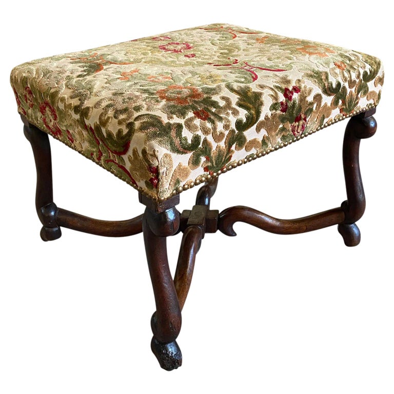 French Louis XIII Style Stool at 1stDibs
