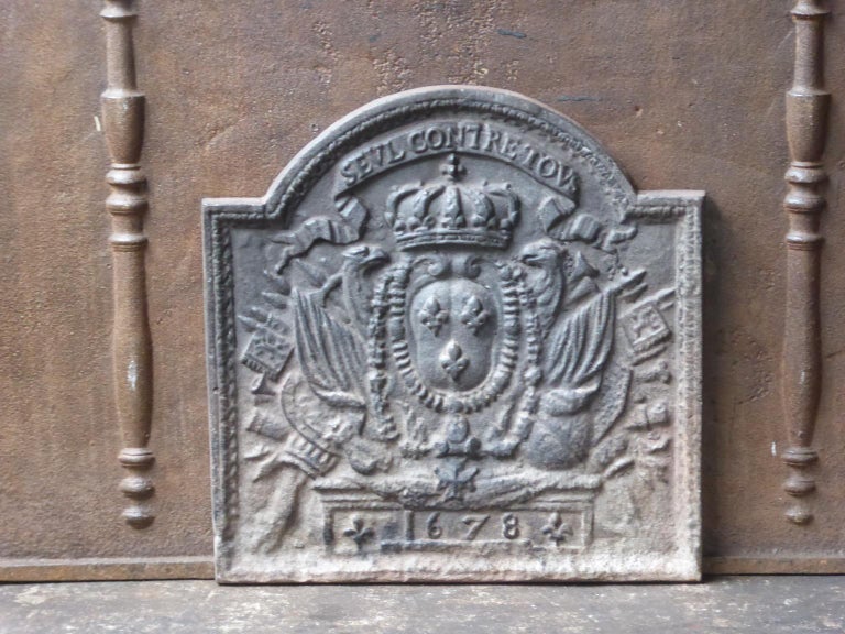 French Louis XIV Style 'Seul Contre Tous' Fire back at 1stDibs