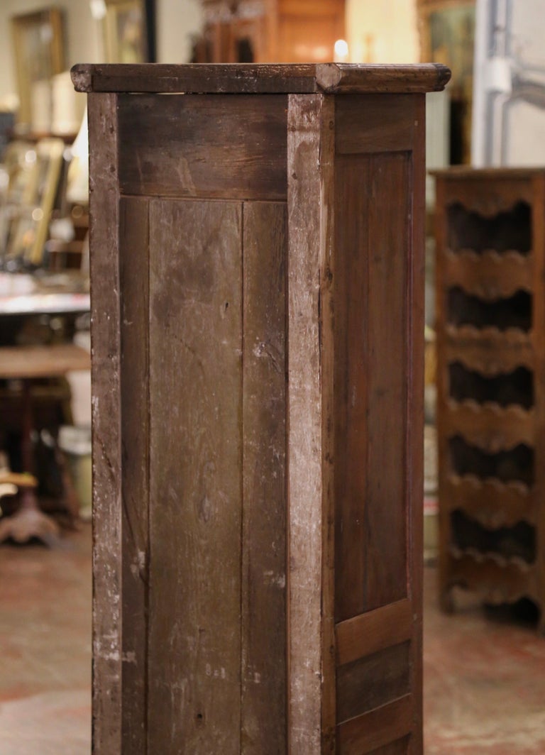 French Louis XV Carved Pine 18 Wine Bottles "Cave a Vin" Display ...