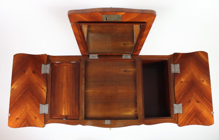 French Louis XV Marquetry Dressing Table Perruquiere, Manner of Pierre ...