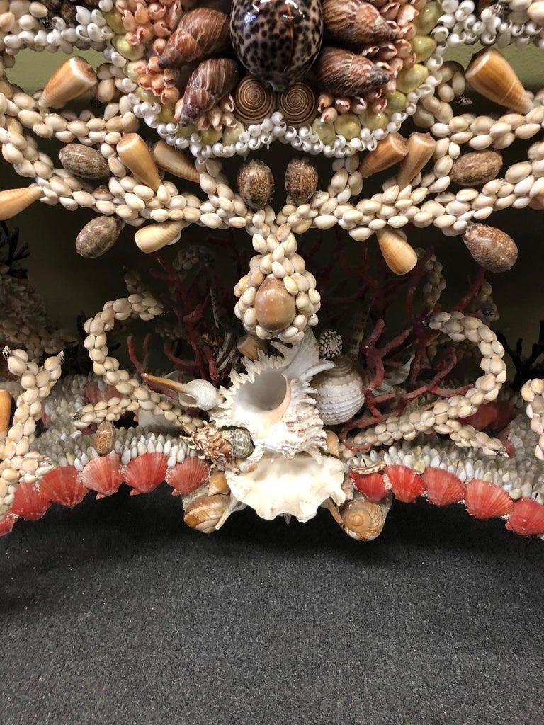 French Seashell Encrusted Console / Entry Table at 1stDibs | french ...