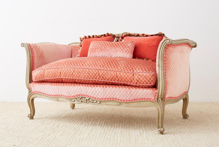 French Louis XV Style Canape or Settee For Sale at 1stdibs