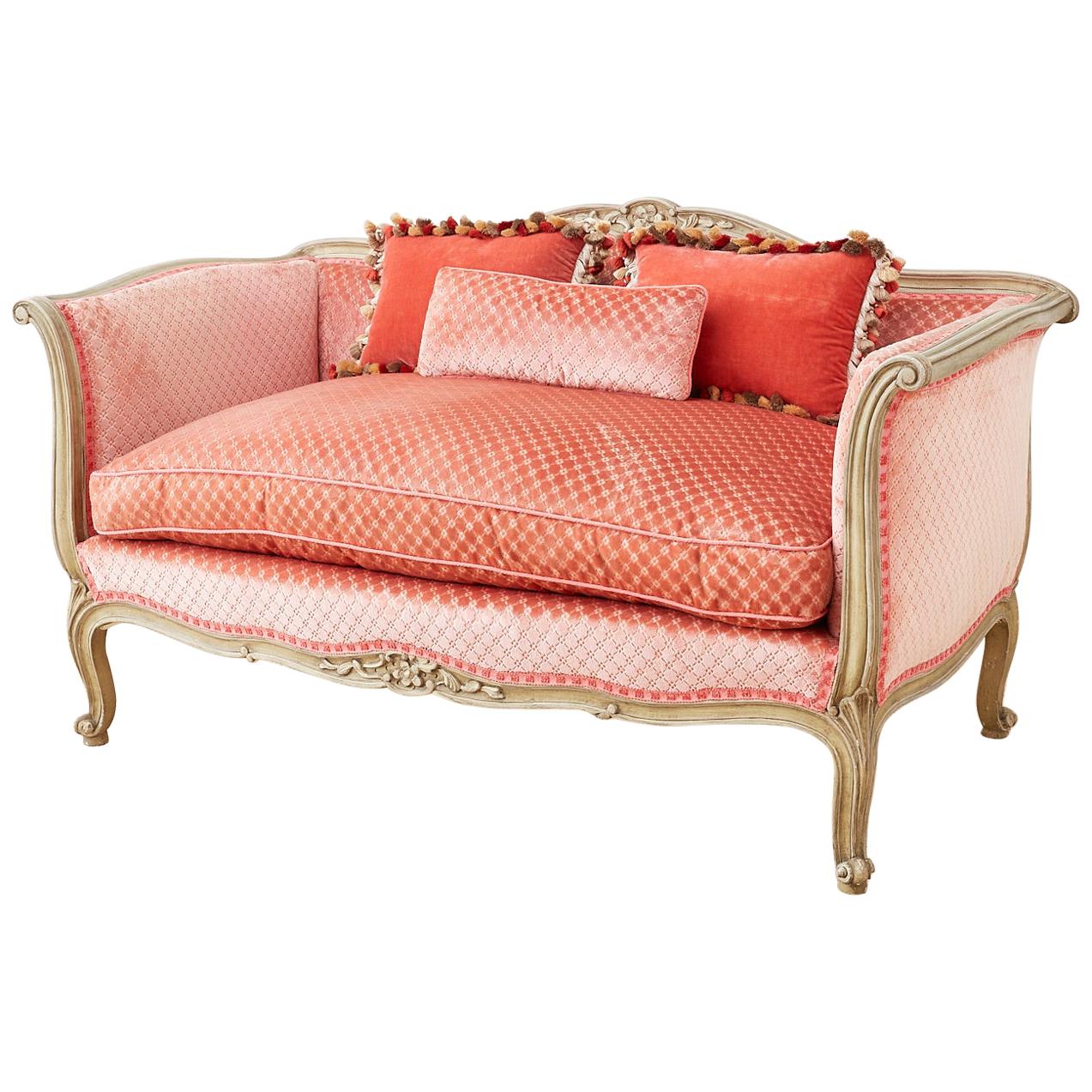 French Louis XV Style Canape or Settee at 1stDibs