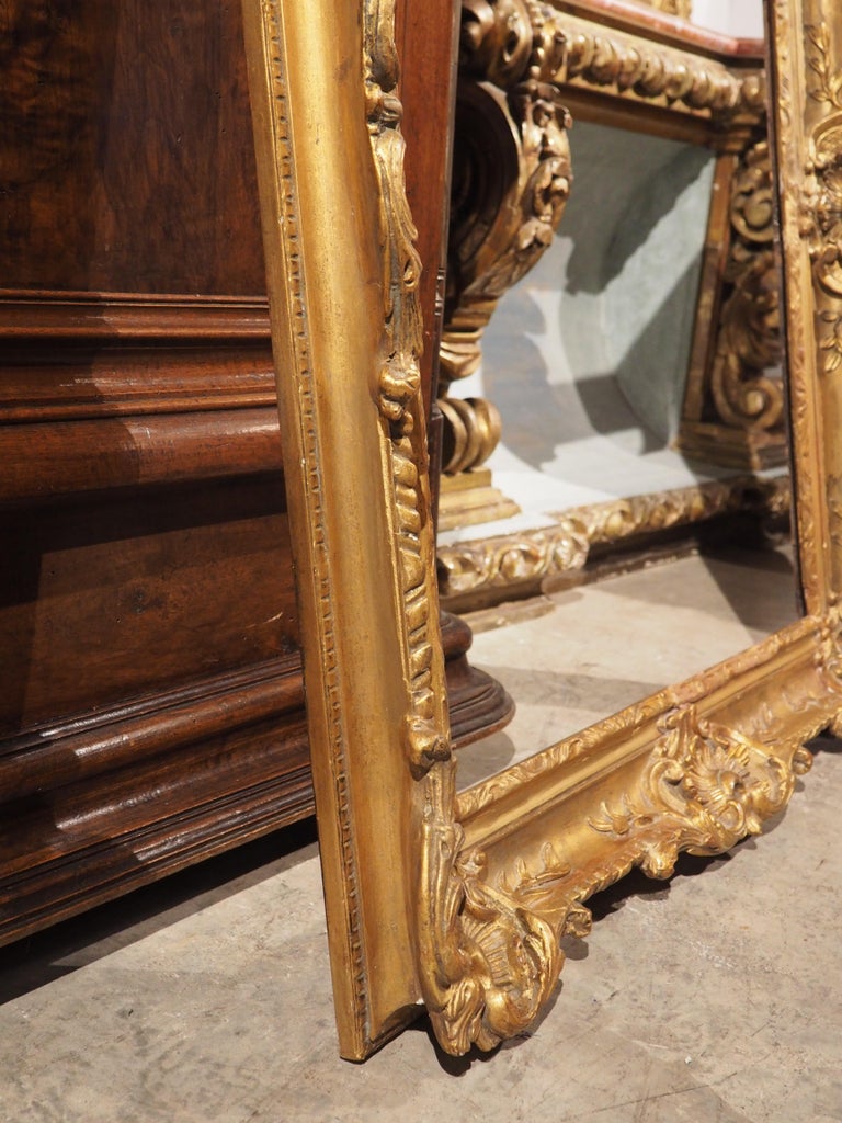 French Louis XV Style Giltwood Frame, Circa 1880 For Sale at 1stDibs