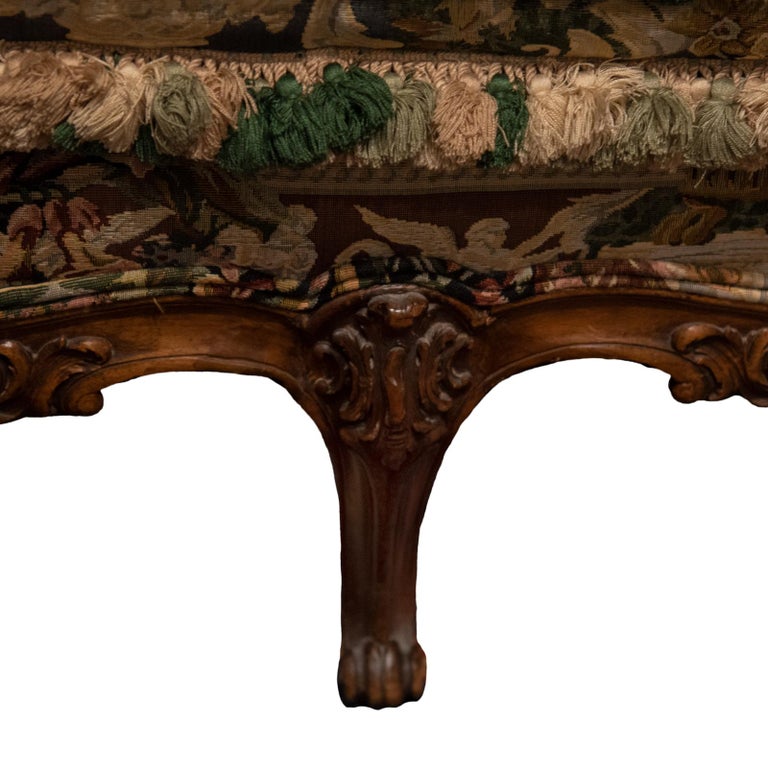 French Louis XV Style Recamier Sofa For Sale at 1stDibs | studio couch ...