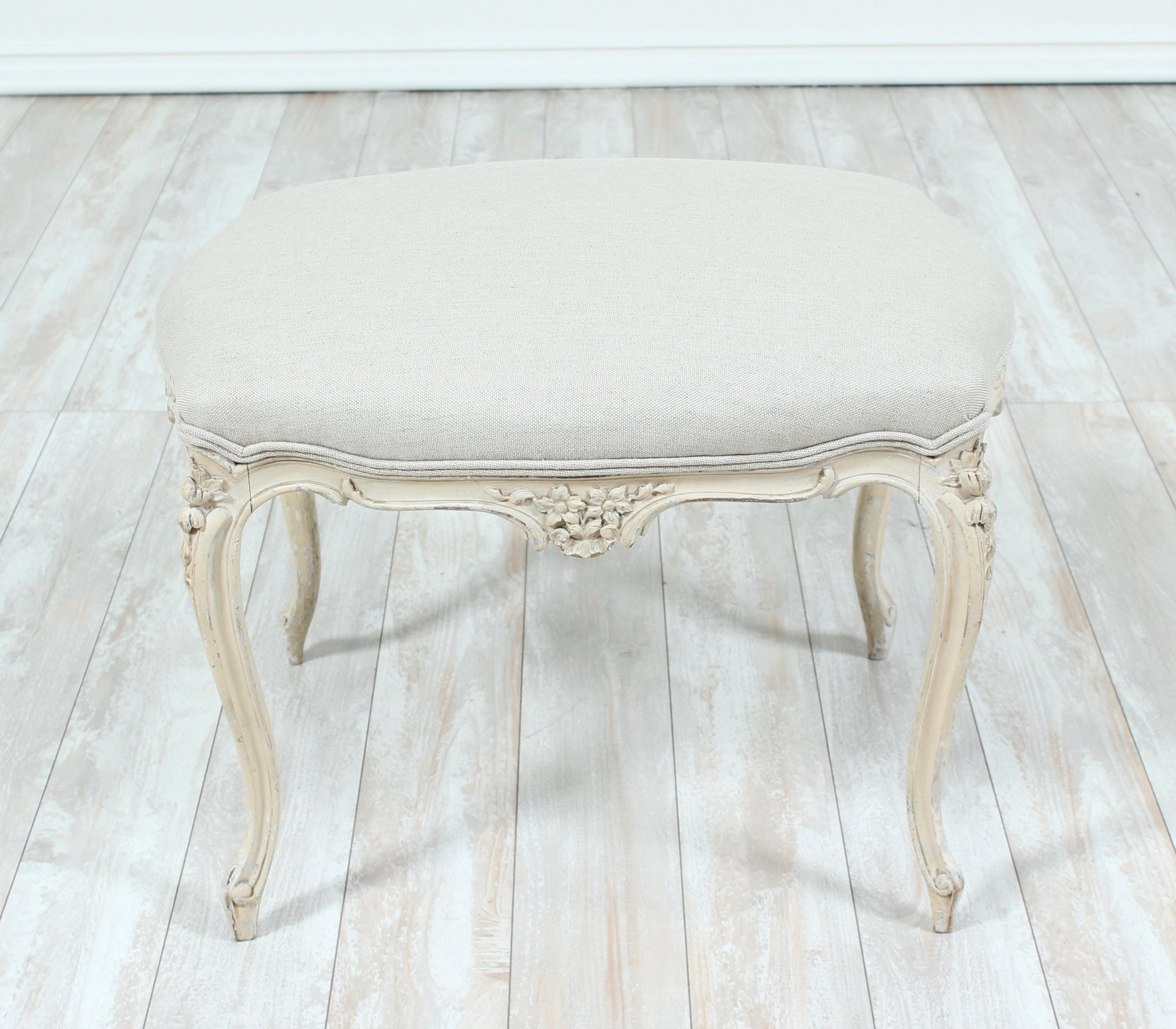 French Louis XV Style Bench at 1stDibs