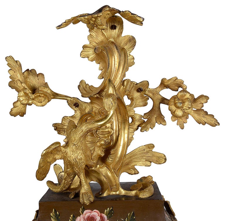 French Louis XV Wall Clock, circa 1760 For Sale at 1stDibs