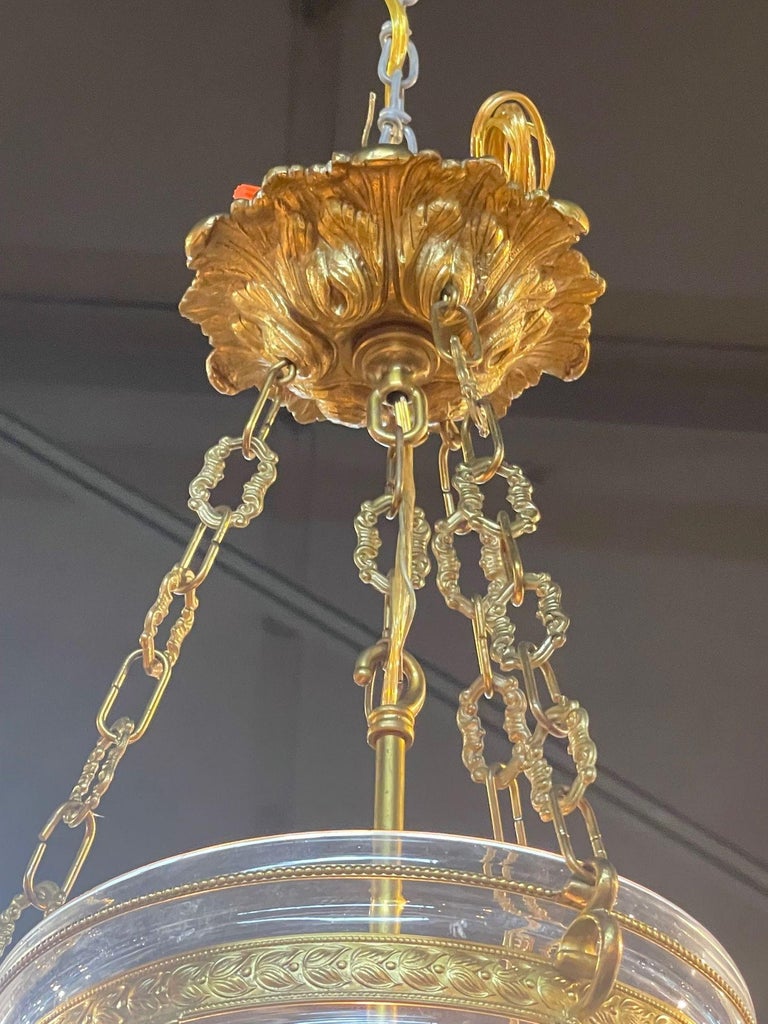 French Louis XVI Bell Form Lantern For Sale at 1stDibs