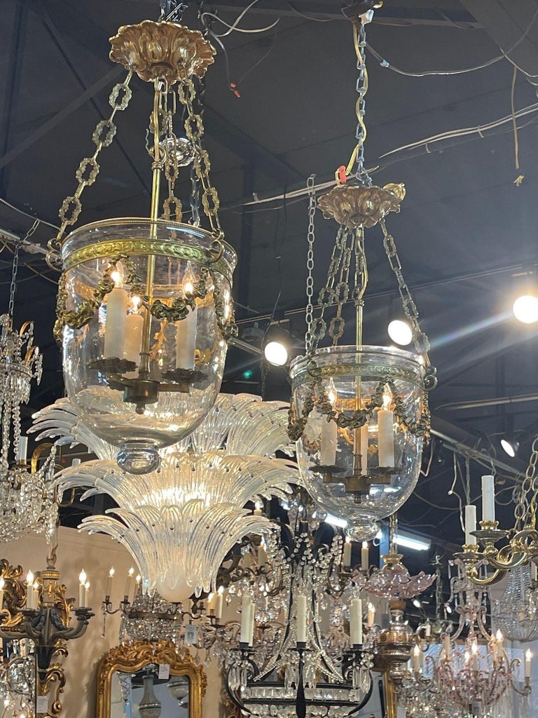 French Louis XVI Bell Form Lantern For Sale at 1stDibs