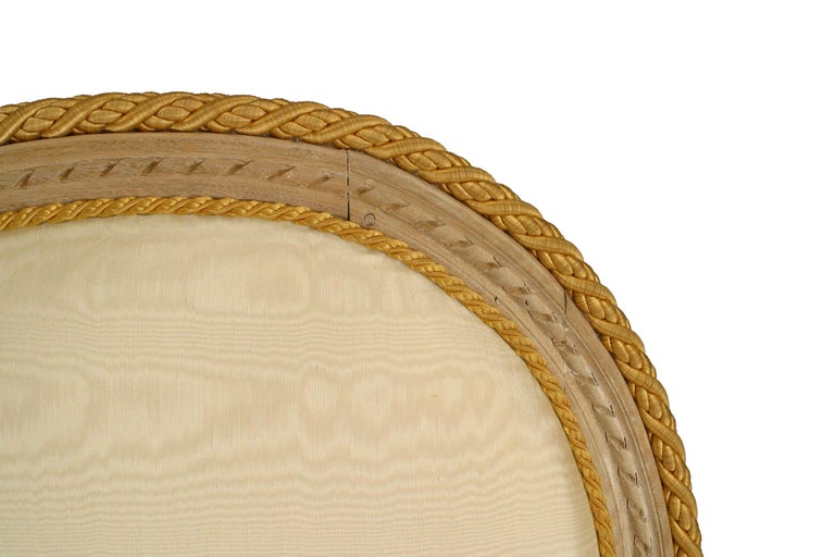 Set of 10 French Louis XVI Stripped Bleach Dining Chairs For Sale at ...