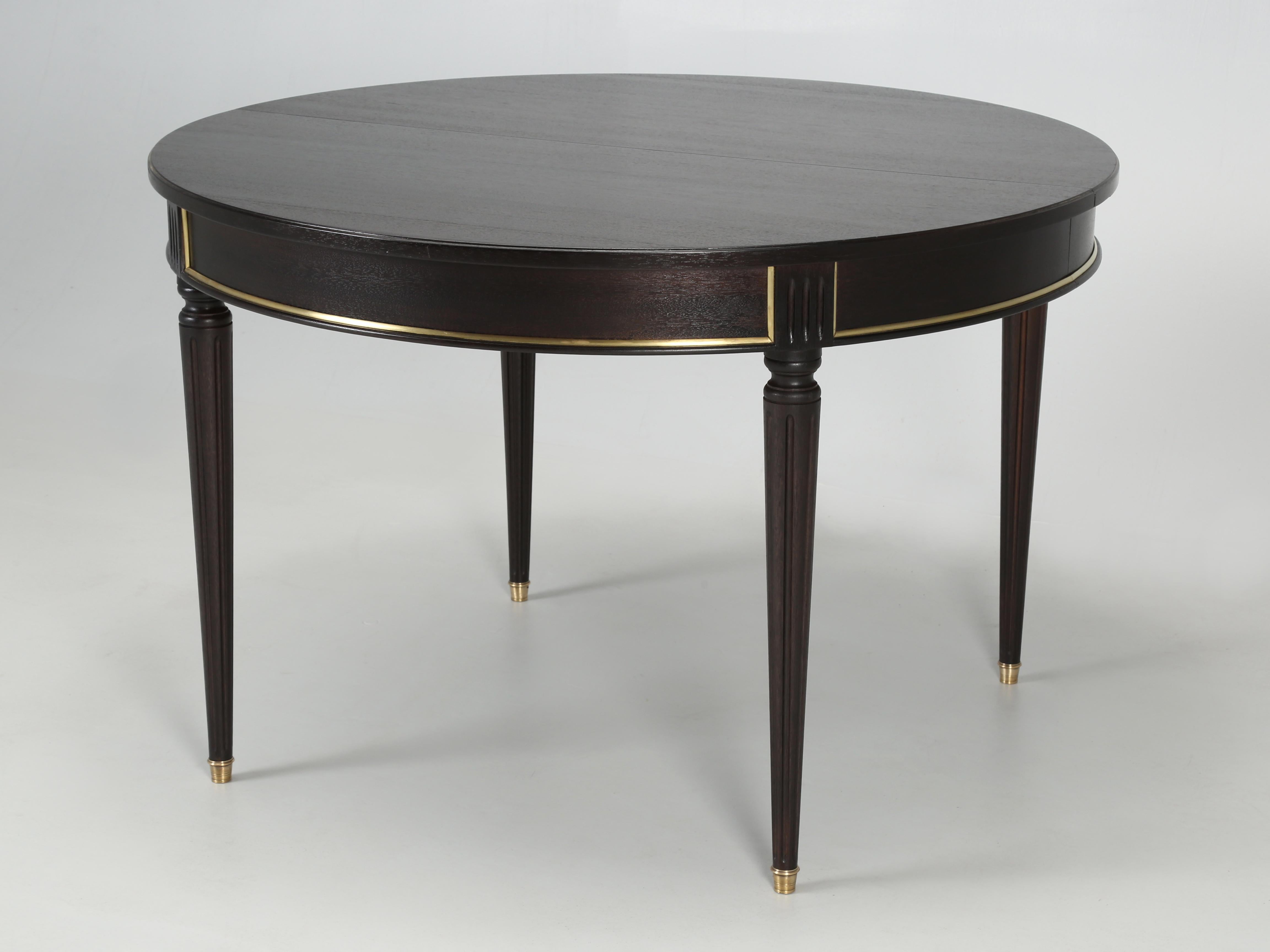 French Louis XVI Style Dining or Game Table Refinished is a Maison ...